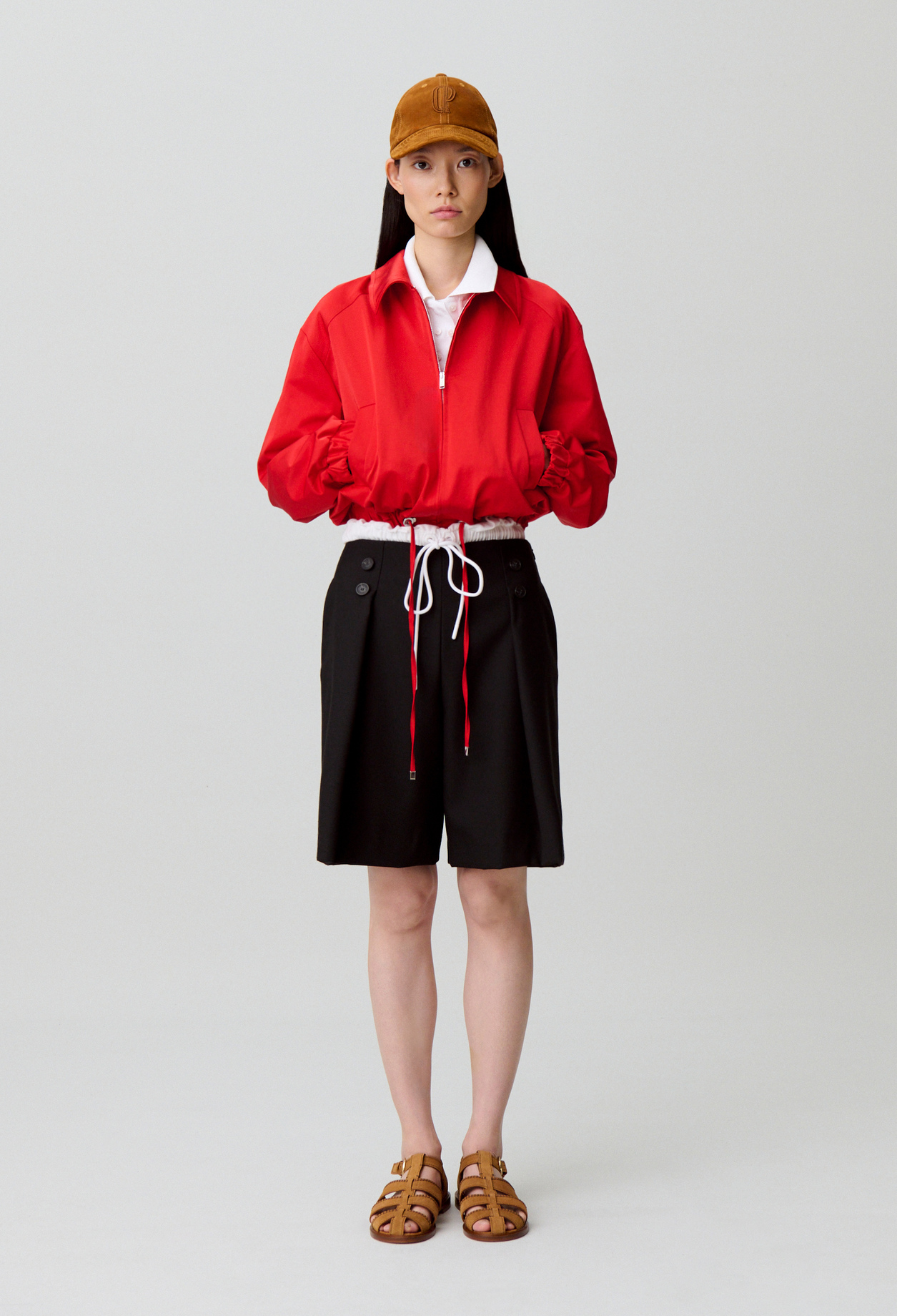Short satin jacket for women | Claudie Pierlot